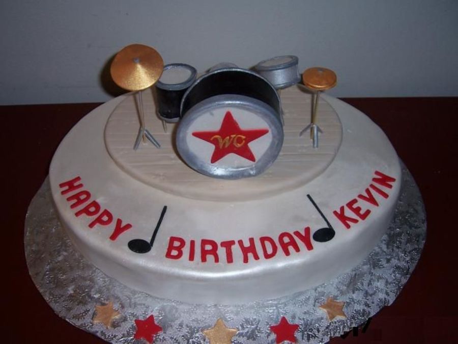 Drum Set - CakeCentral.com