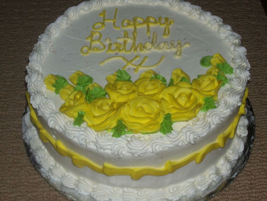 Company Birthday Cake - CakeCentral.com