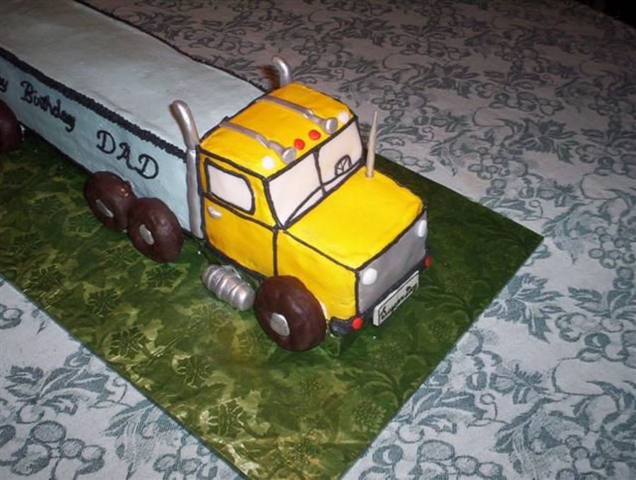 Semi Truck - CakeCentral.com