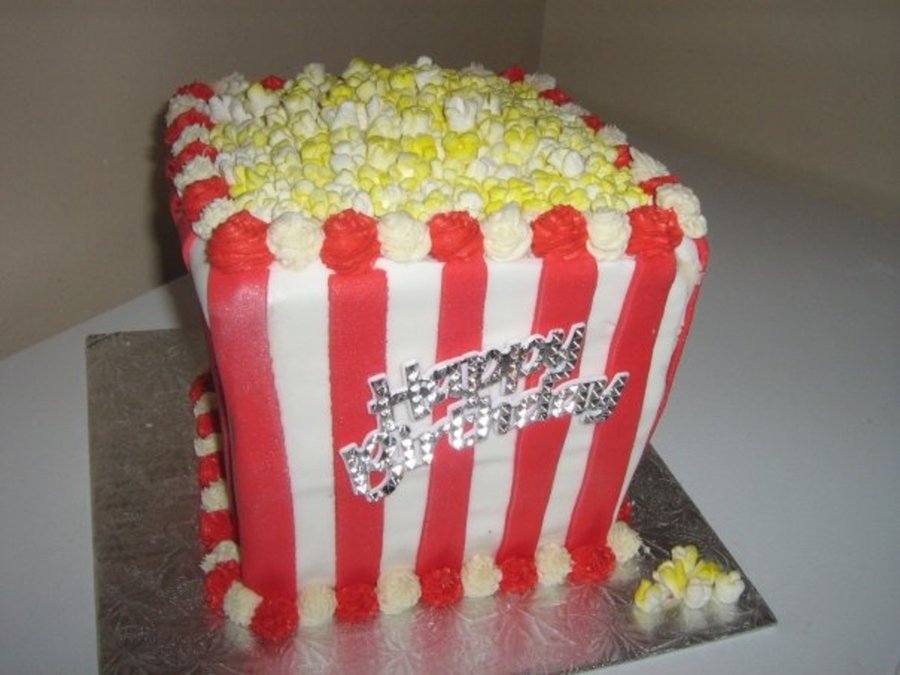 Popcorn Cake - CakeCentral.com