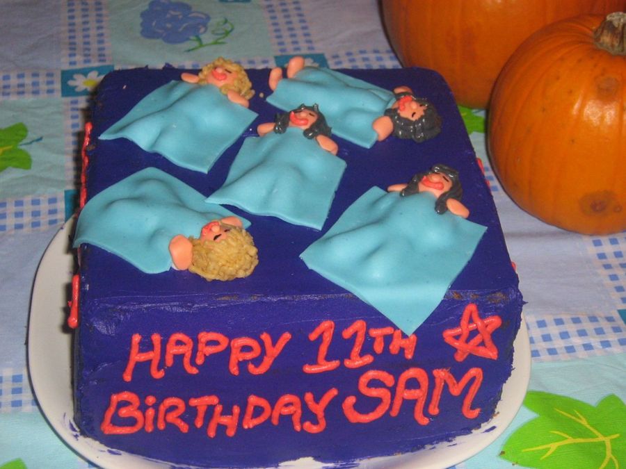 Sleepover Cake - CakeCentral.com