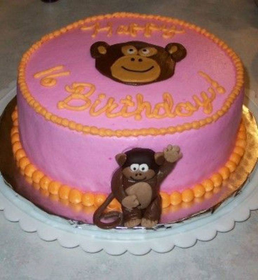 Monkey Cake - CakeCentral.com