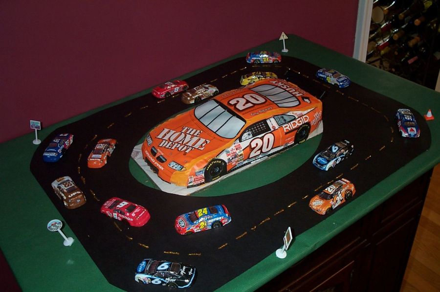 Nascar Cake - CakeCentral.com