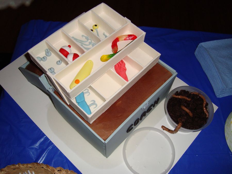 Tackle Box Cake - CakeCentral.com