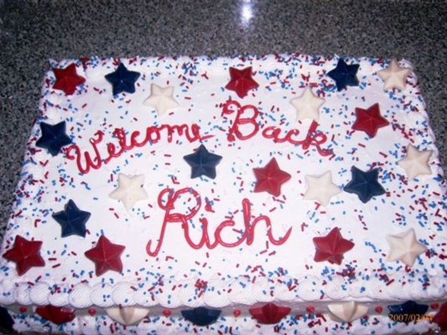 Welcome Back Cake - CakeCentral.com