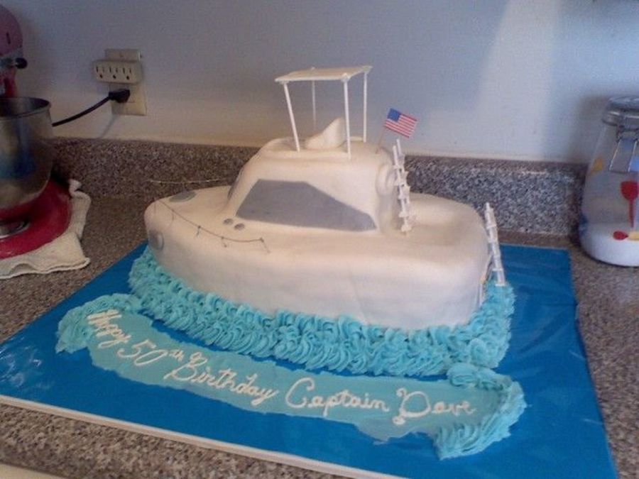 Boat Cake - CakeCentral.com