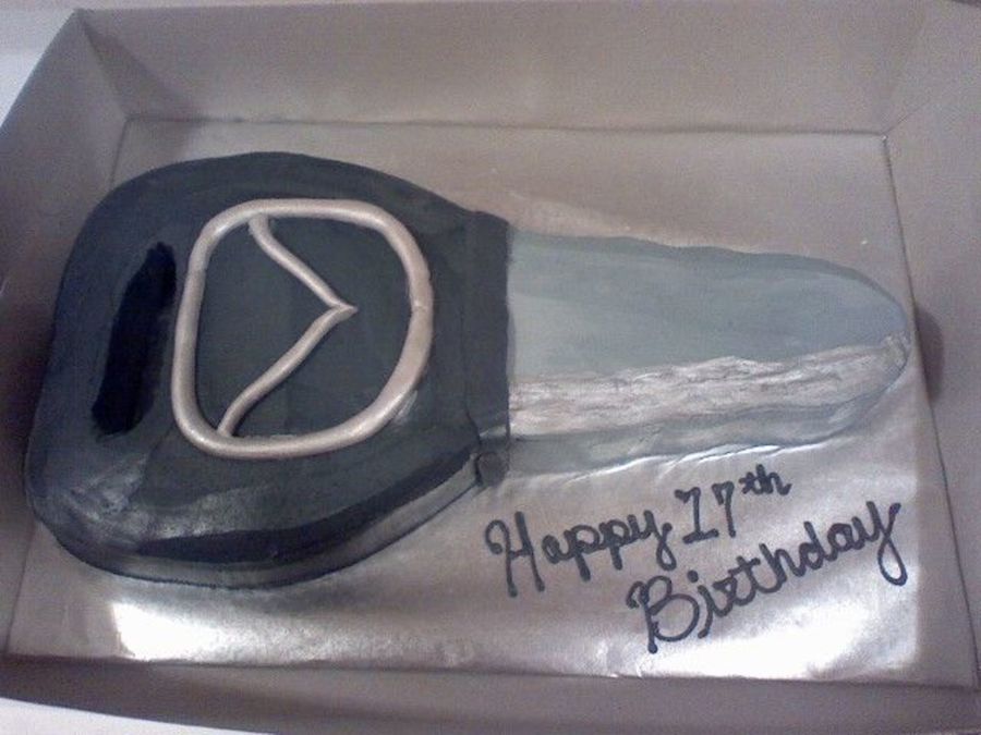 Mazda Car Key - CakeCentral.com