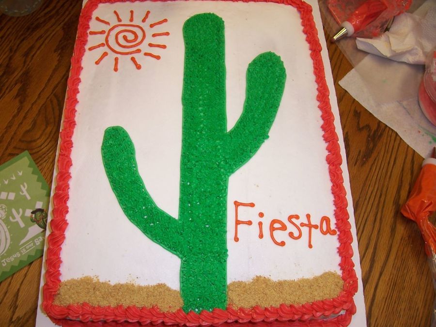 Fiesta Cake - CakeCentral.com