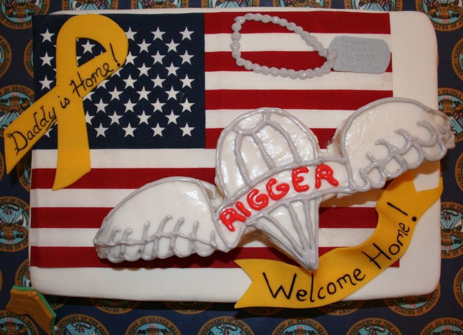 Riggers Welcome Home - CakeCentral.com