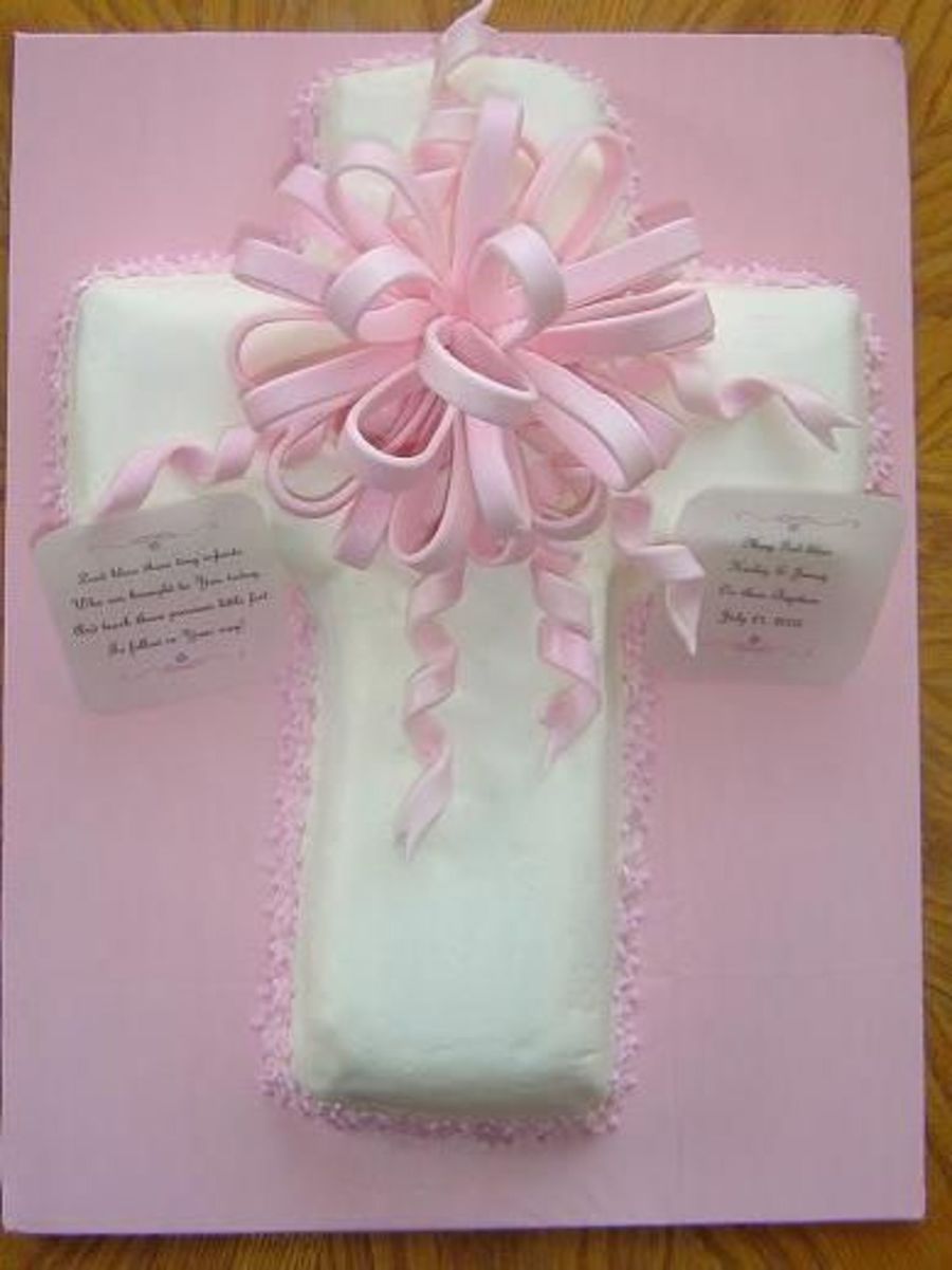 Baptism Cross - CakeCentral.com