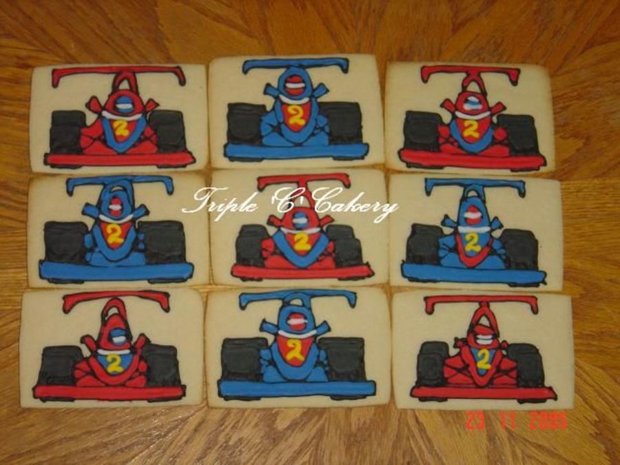 Formula 1 Cookies - CakeCentral.com