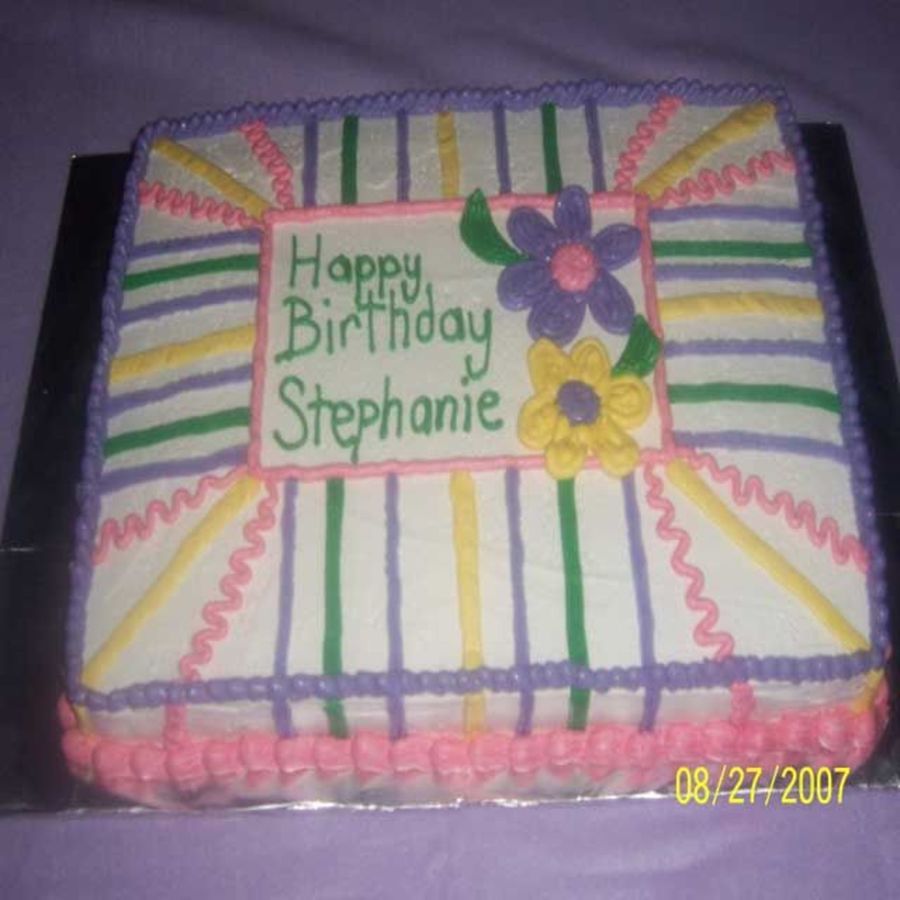 Stephanie's Cake - CakeCentral.com