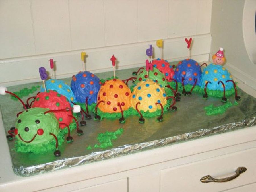 Caterpillar Cake - CakeCentral.com