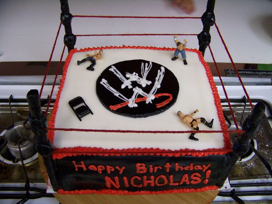 Wwe Ring - CakeCentral.com