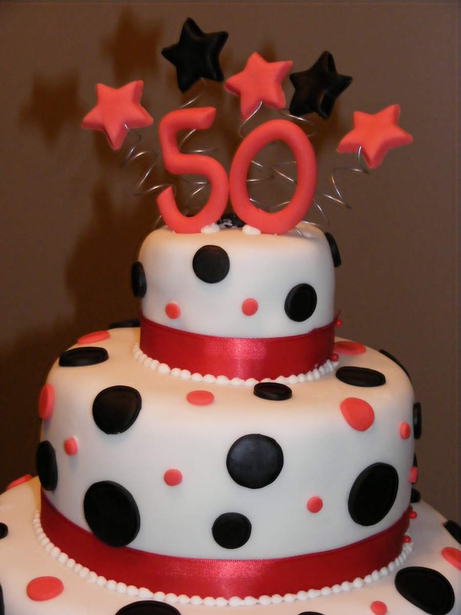 50Th Birthday Cake - CakeCentral.com