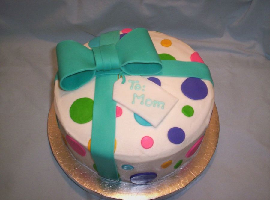 Birthday Present Cake - CakeCentral.com