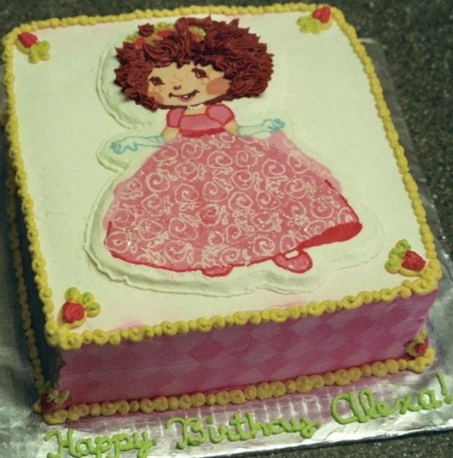 Princess Strawberry Shortcake - CakeCentral.com