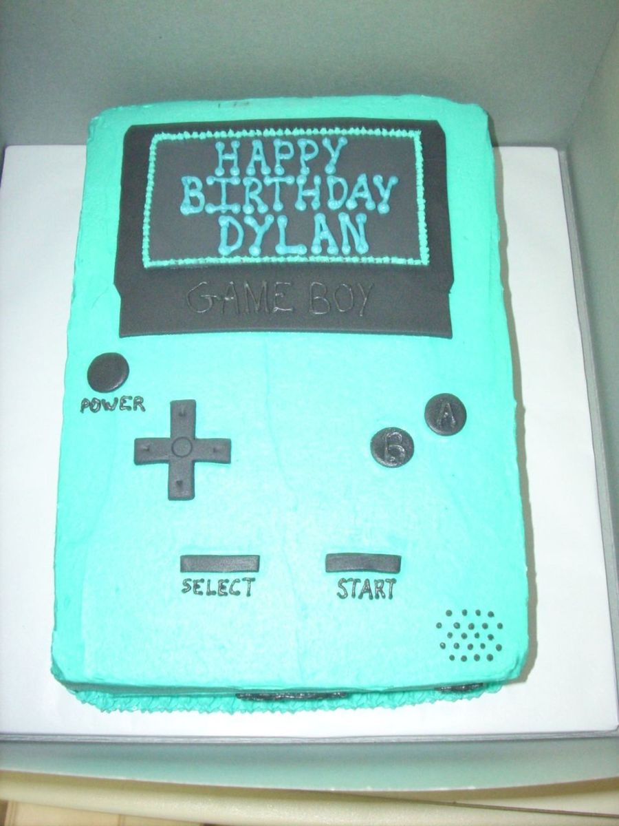 Gameboy Birthday - CakeCentral.com