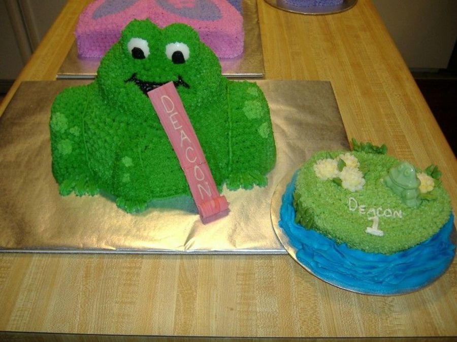 It's A Frog Birthday - CakeCentral.com