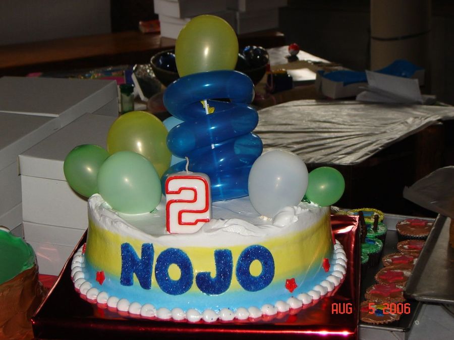Balloon Cake - CakeCentral.com