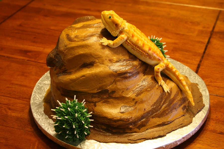 Bearded Dragon - CakeCentral.com