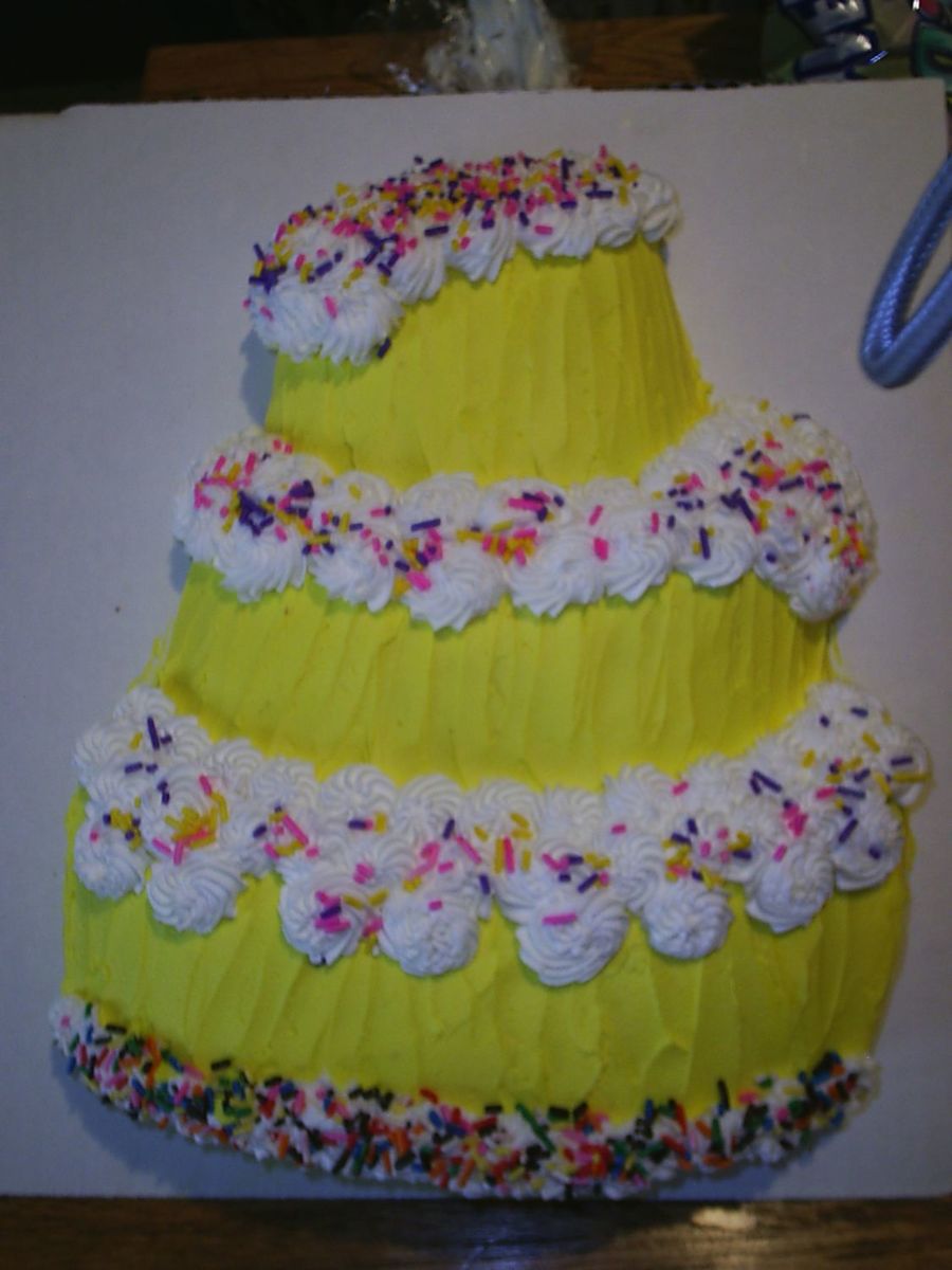 Topsy Turvy Cake - CakeCentral.com