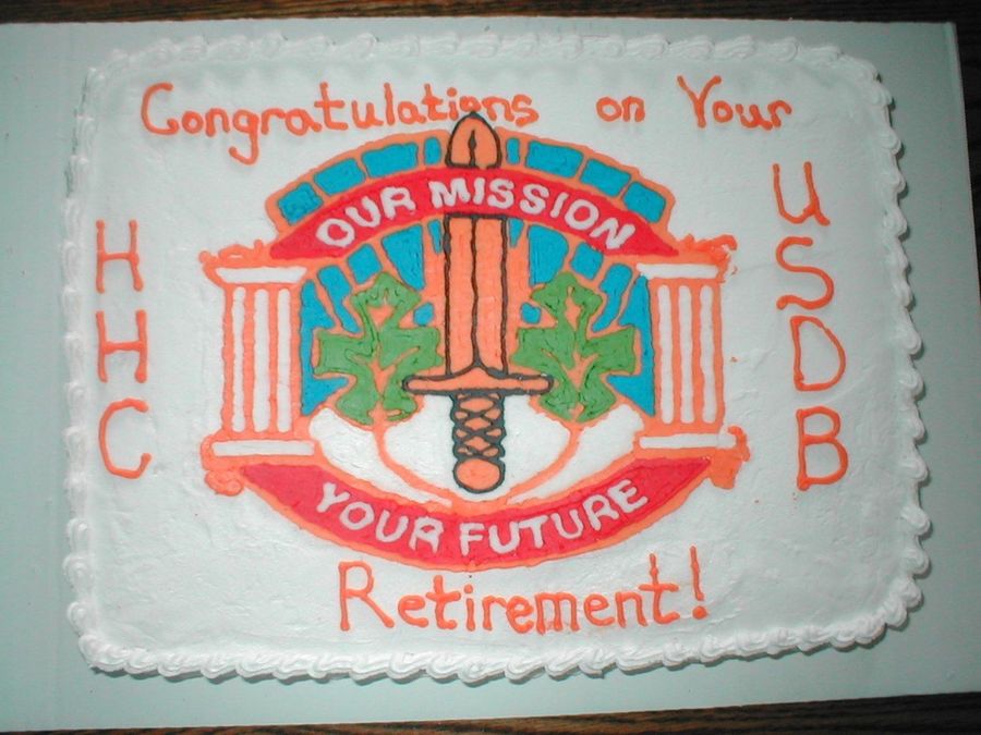 Hhc Usdb Military Police Crest - CakeCentral.com