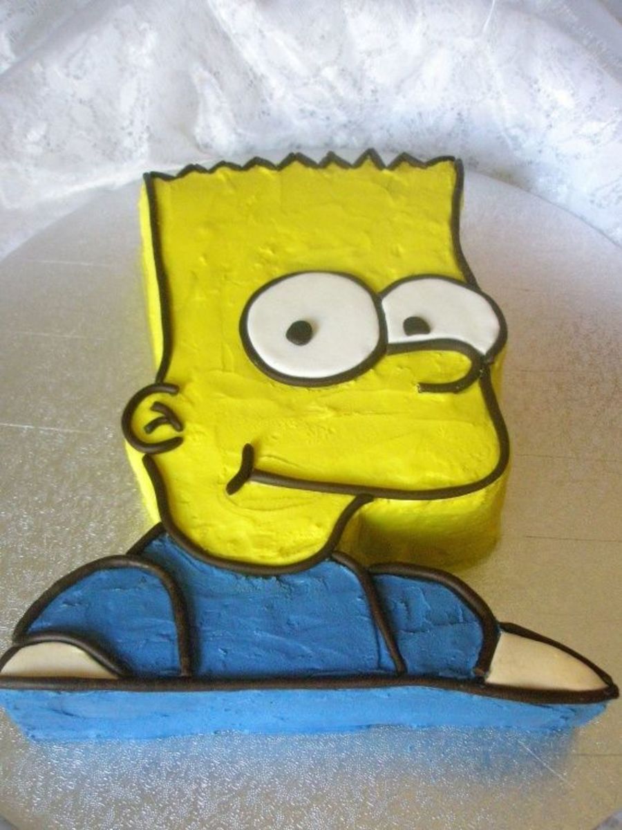 Bart Simpson - CakeCentral.com