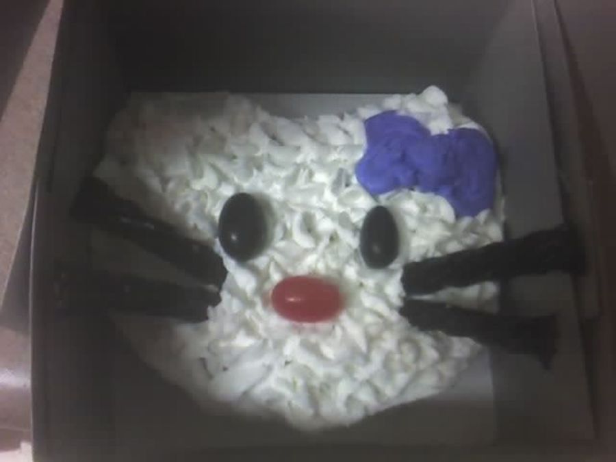 Hello Kitty Smash Cake - CakeCentral.com