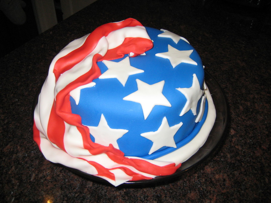 American Flag - CakeCentral.com