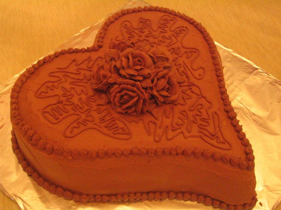 Chocolate Heart - CakeCentral.com