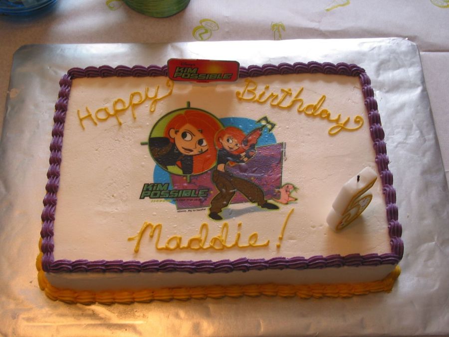 Kim Possible Birthday - CakeCentral.com