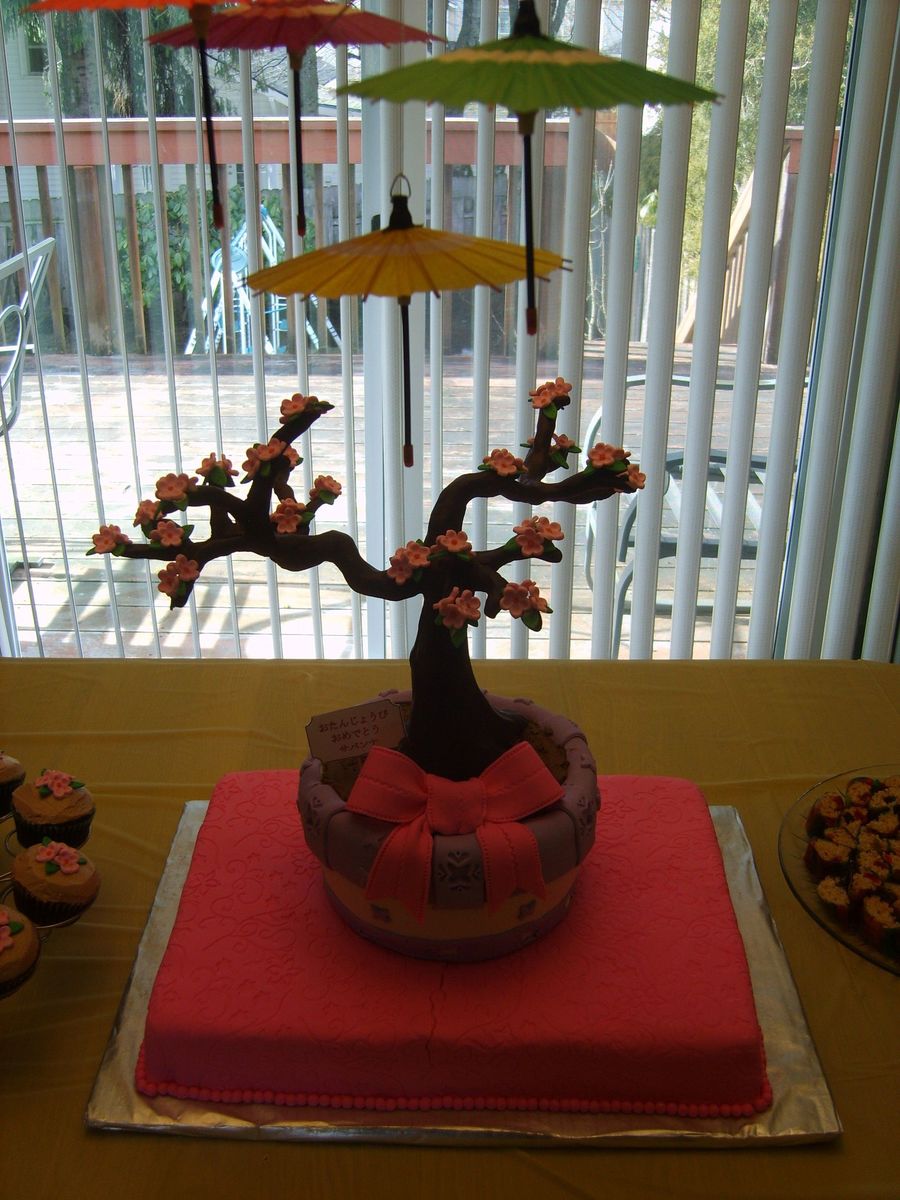Bonzai Tree Cake - CakeCentral.com