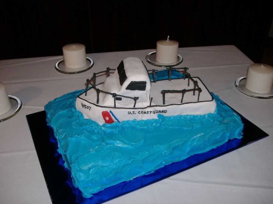 U S Coast Guard Boat - CakeCentral.com