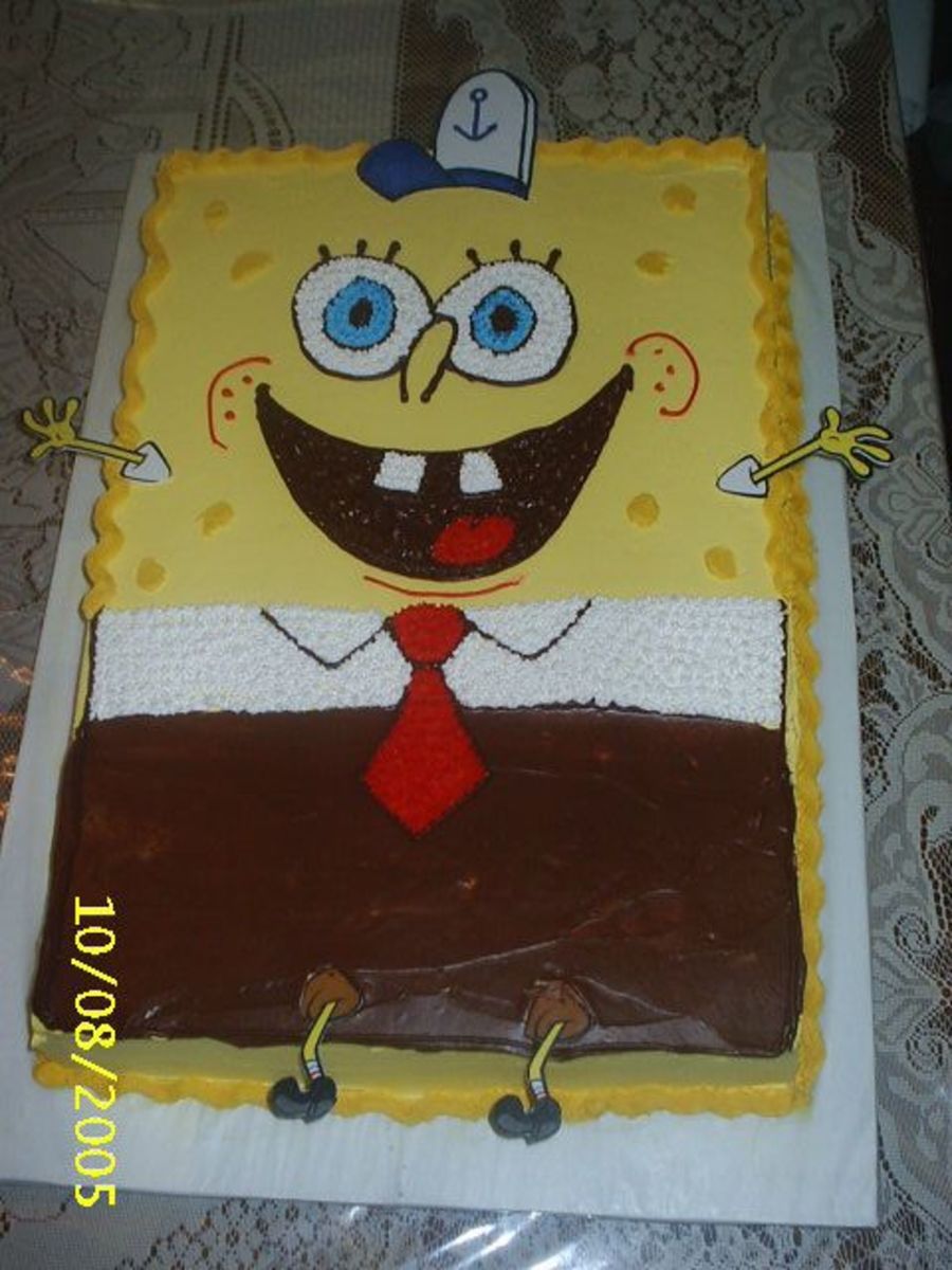 Sponge Bob Cake - CakeCentral.com