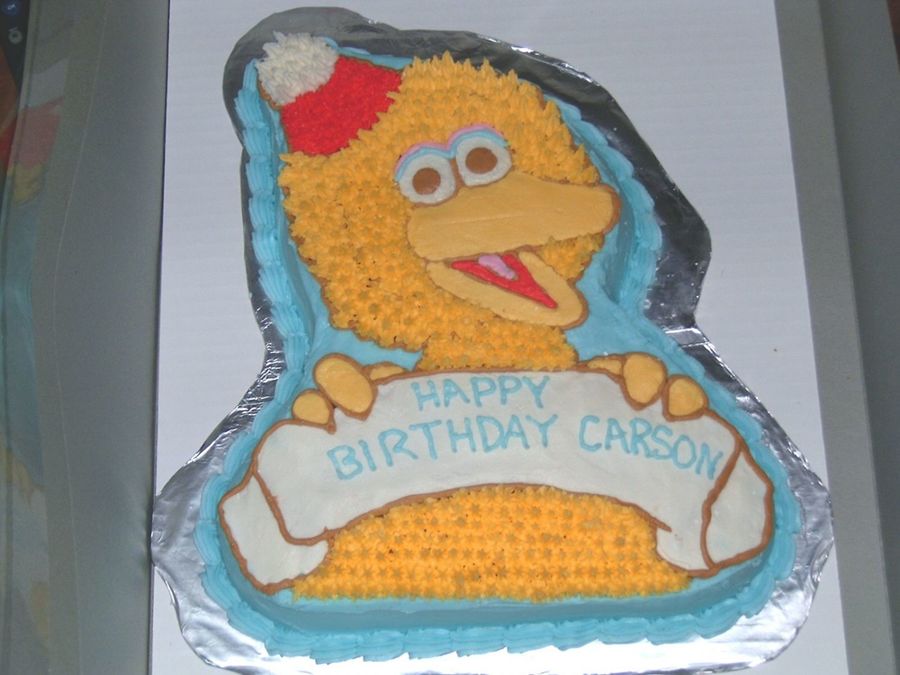 Big Bird Cake - CakeCentral.com