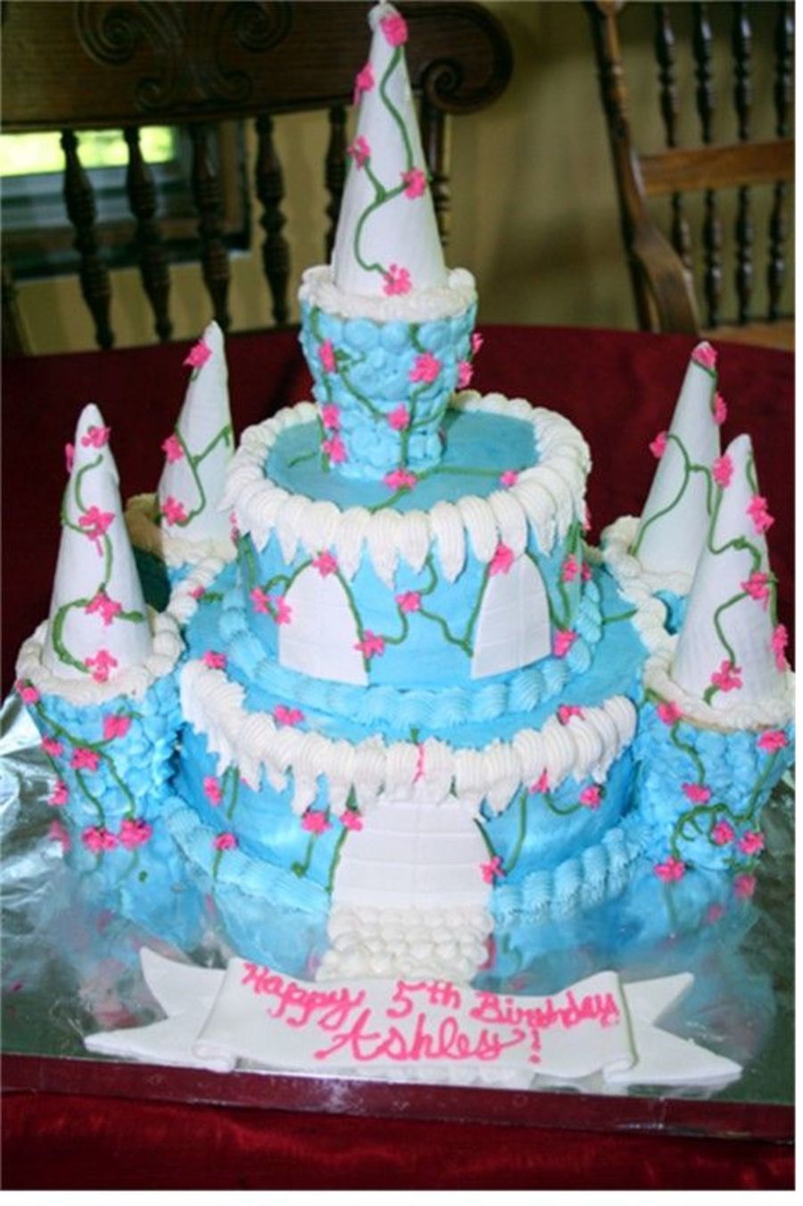 Cinderella Castle! - CakeCentral.com