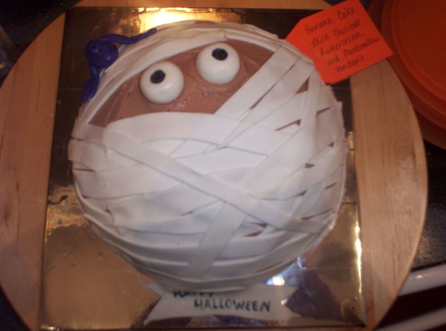 Mummy Cake - CakeCentral.com