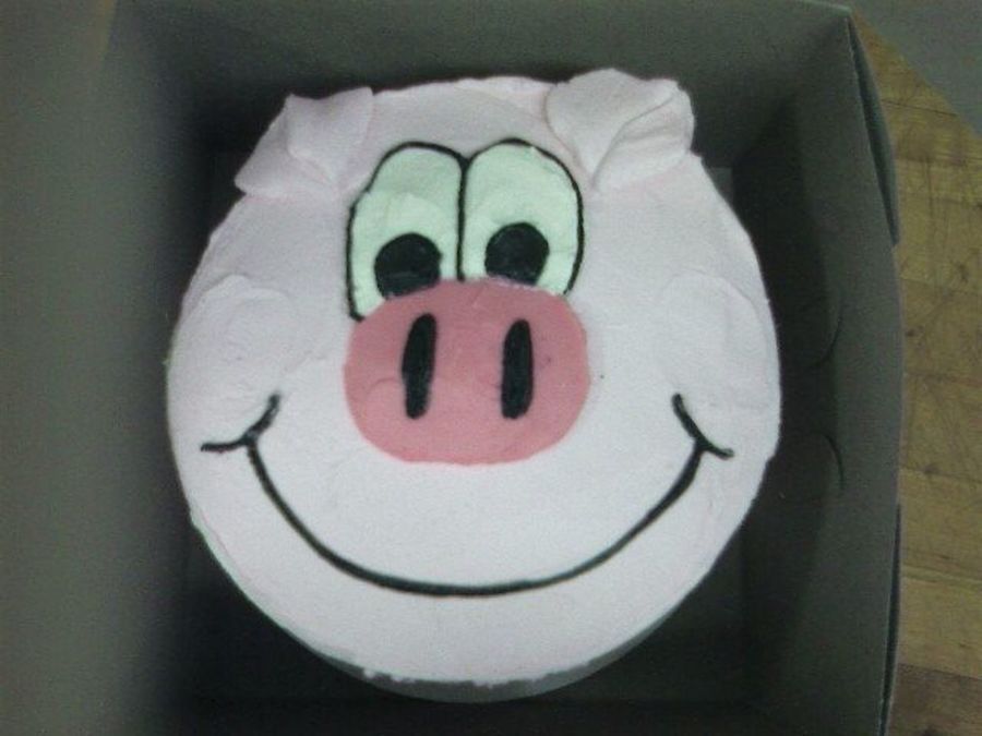Piggy Cake - CakeCentral.com