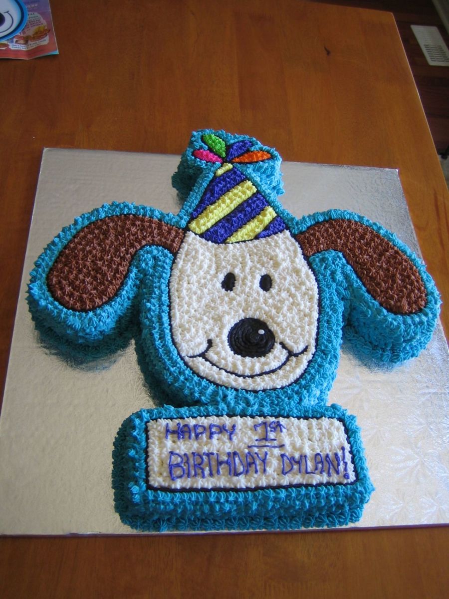 Dylan's First Birthday Cake - CakeCentral.com
