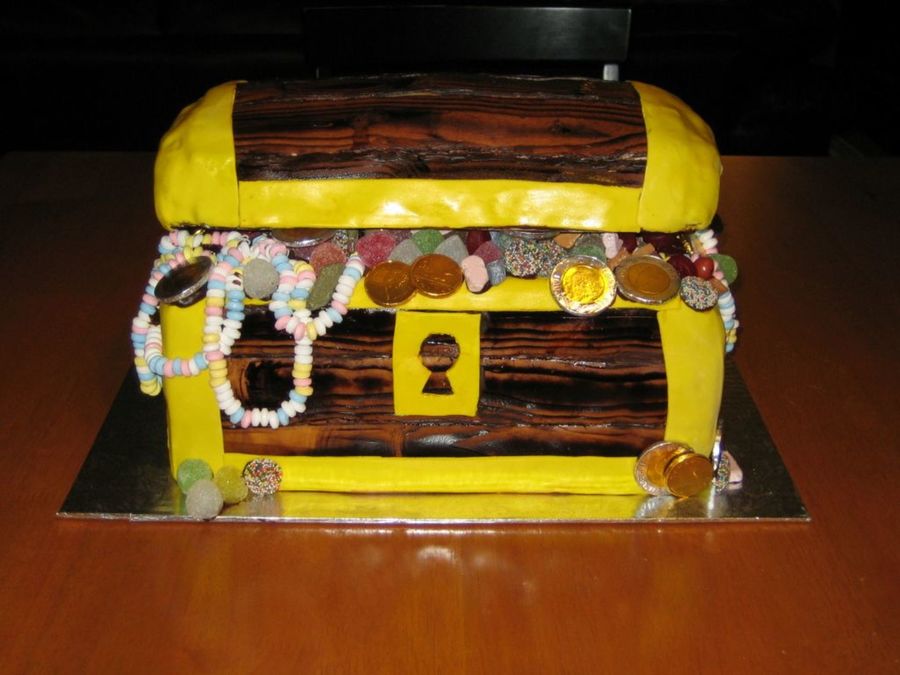 Treasure Chest Cake - CakeCentral.com