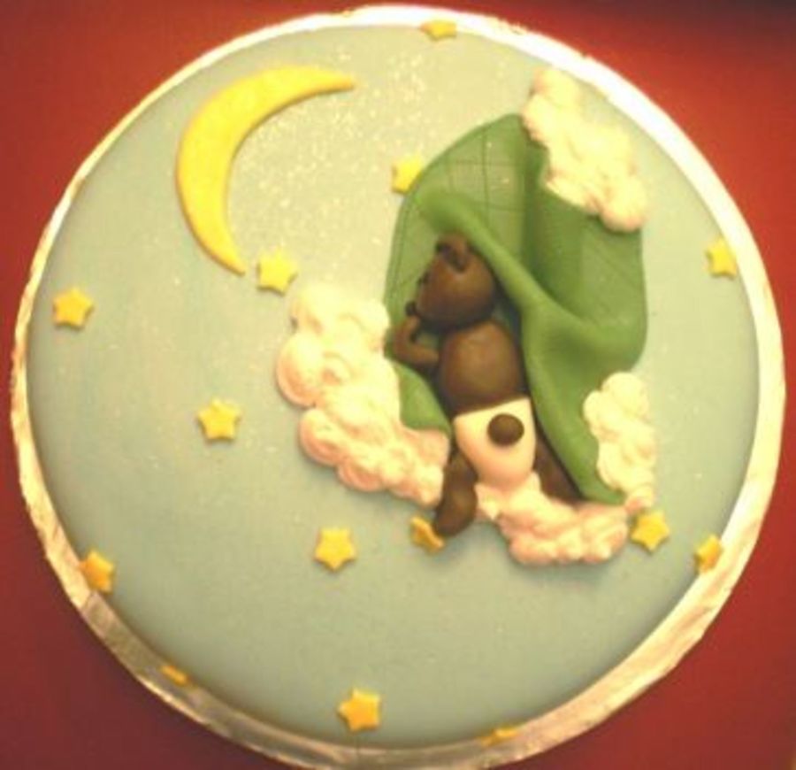 Sleeping Baby Bear - CakeCentral.com