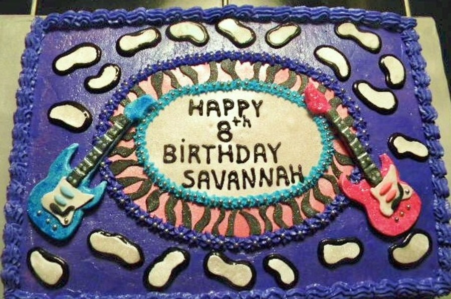 Punk Rock Birthday Cake - CakeCentral.com