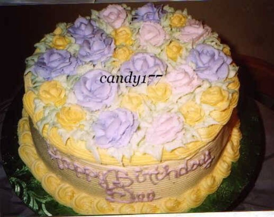 Bountiful Roses - CakeCentral.com