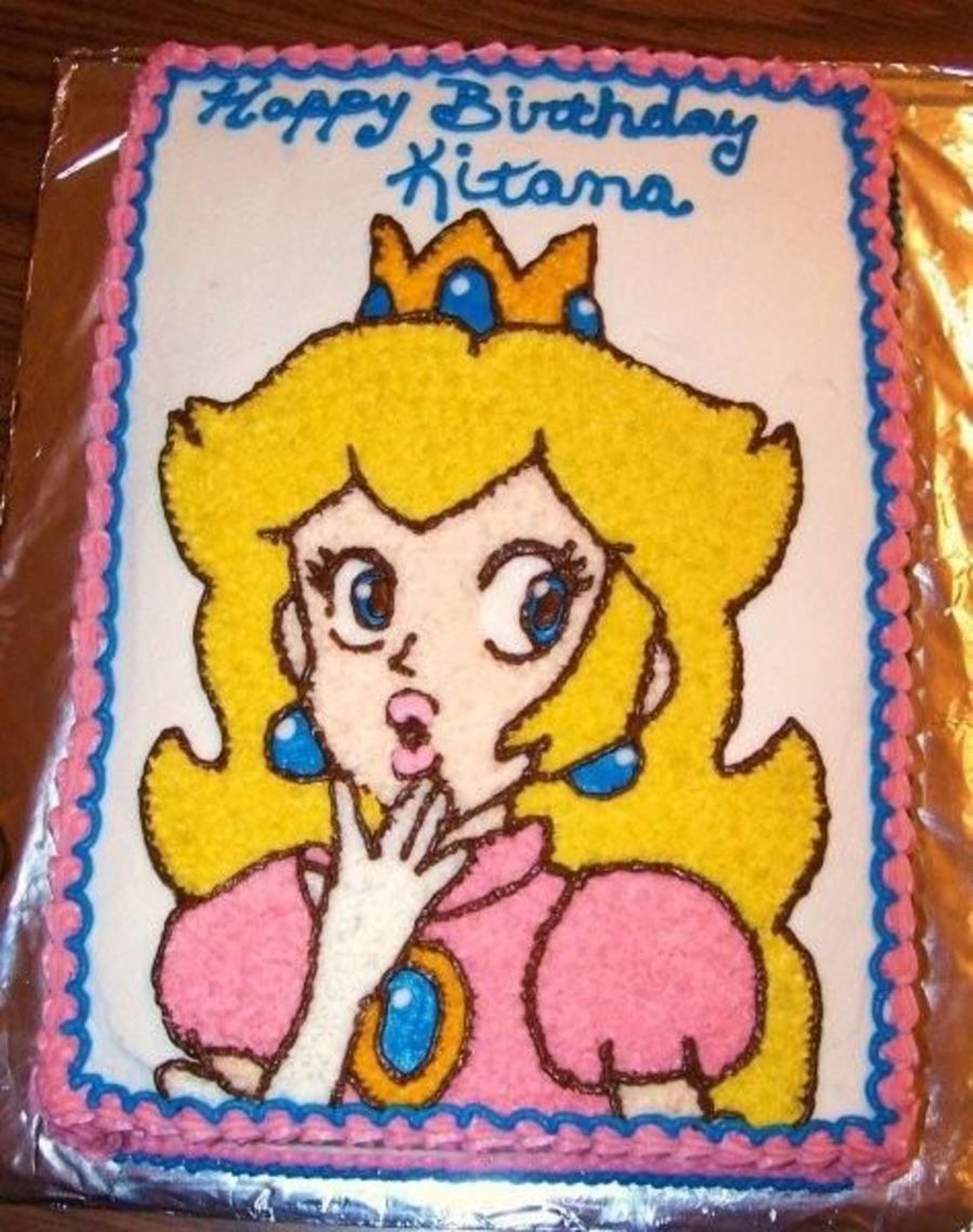Princess Peach - CakeCentral.com