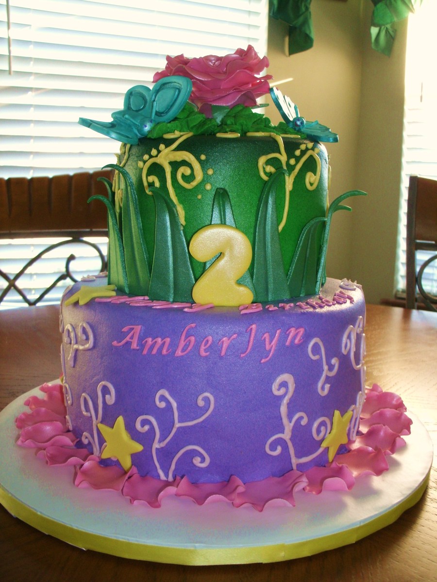 2 Year Old Girl Birthday Cake - CakeCentral.com