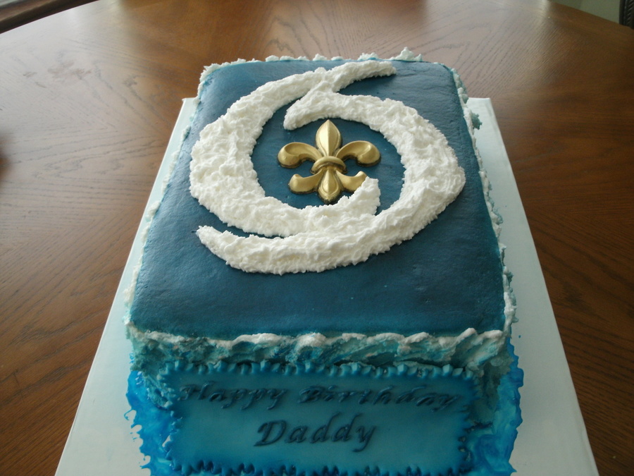 Hurricane Katrina Birthday Cake - CakeCentral.com