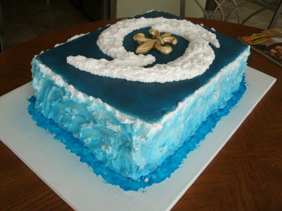 Hurricane Katrina Birthday Cake - CakeCentral.com