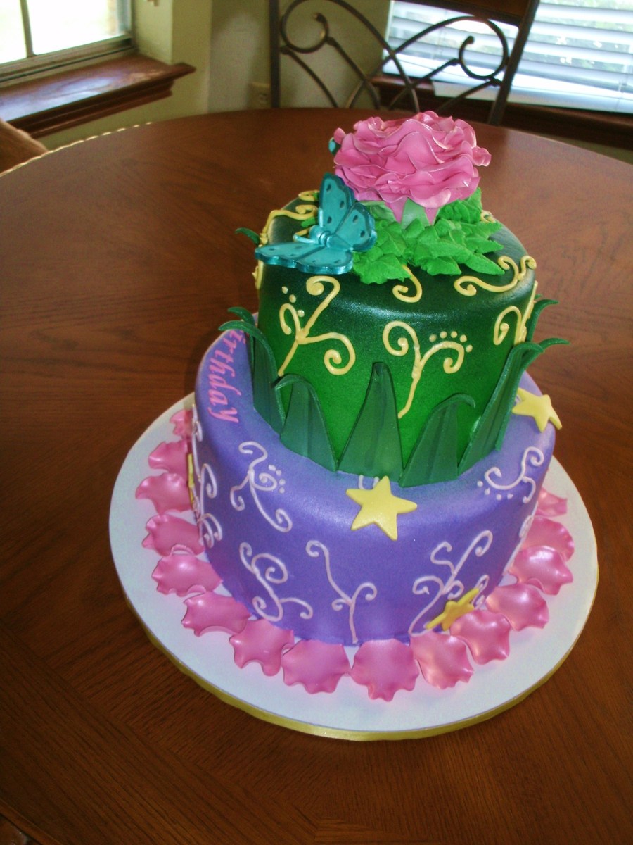 2 Year Old Girl Birthday Cake - CakeCentral.com