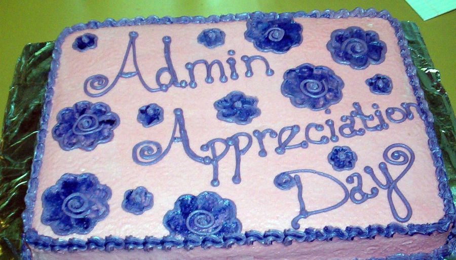 Admin Day Cake - CakeCentral.com